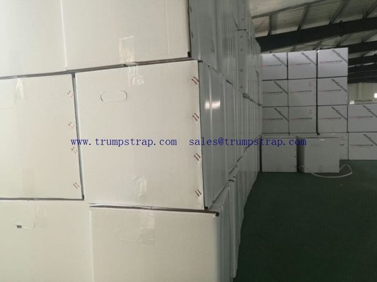composite strap, lashing strap in transport/logistics packaging, fixing, warehousing etc