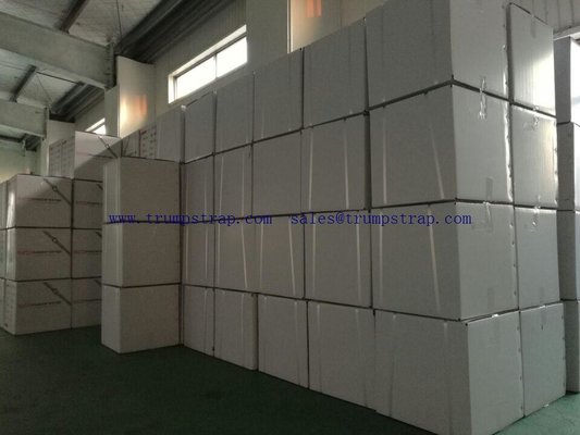 composite strap, lashing strap in transport/logistics packaging, fixing, warehousing etc