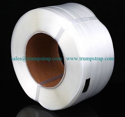 composite strap, wire buckles in transport/logistics packaging, fixing, warehousing etc