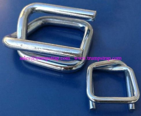 composite strap, wire buckles in transport/logistics packaging, fixing, warehousing etc