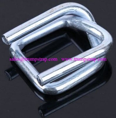 composite strap, wire buckles in transport/logistics packaging, fixing, warehousing etc