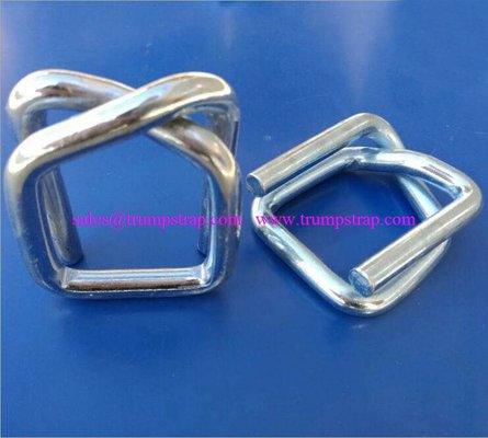 composite strap, wire buckles in transport/logistics packaging, fixing, warehousing etc