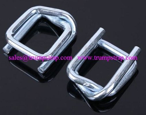 composite strap, wire buckles in transport/logistics packaging, fixing, warehousing etc