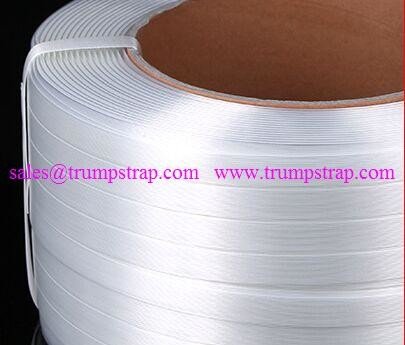 composite strap, lashing belt in transport/logistics packaging, fixing, warehousing etc