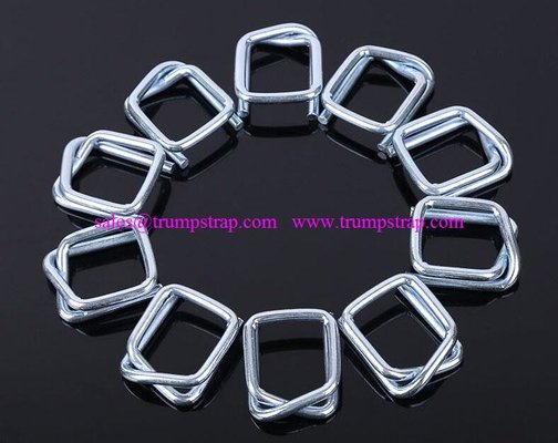 composite strap, lash buckle in transport/logistics packaging, fixing, warehousing etc