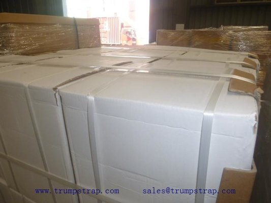 composite strap, cordstrap in transport/logistics packaging