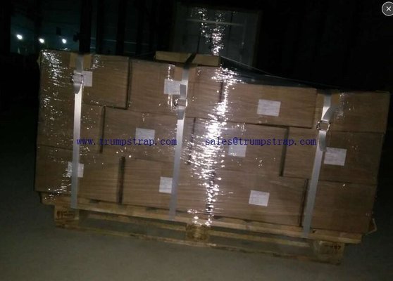 composite strap, polyester strap in transport/logistics packaging