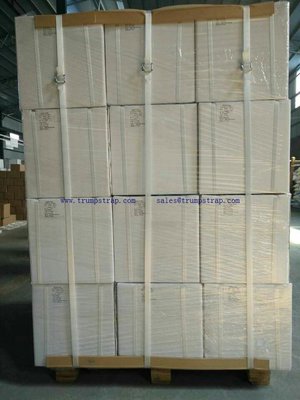 composite strap, polyester strap in transport/logistics packaging