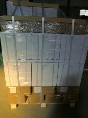 composite strap, cord strap in transport/logistics packaging