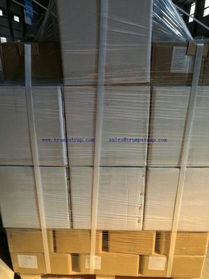 composite strap, cord strap in transport/logistics packaging