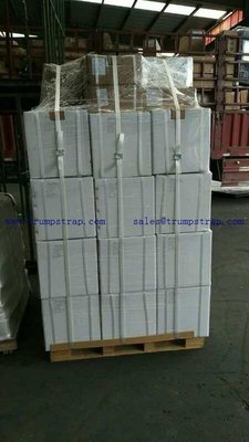 composite strap, cord strap in transport/logistics packaging