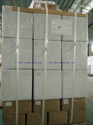 composite strap, cordstrap in transport/logistics packaging
