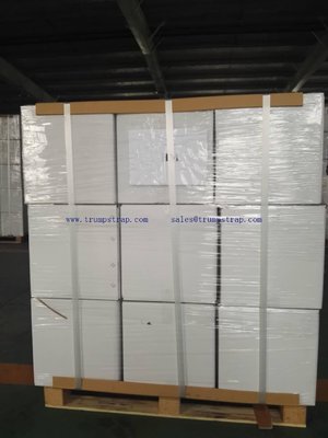 composite strap, cord strap in transport/logistics packaging