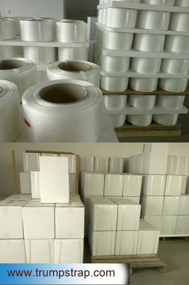 composite strap, cord strapping, cordstrap, woven strap in transport/logistics packaging