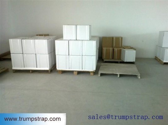 composite strap, cord strapping, cordstrap, woven strap in transport/logistics packaging