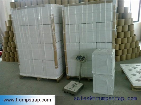 composite strap, cord strapping, cordstrap, cord lash, woven strap in transport/logistics packaging