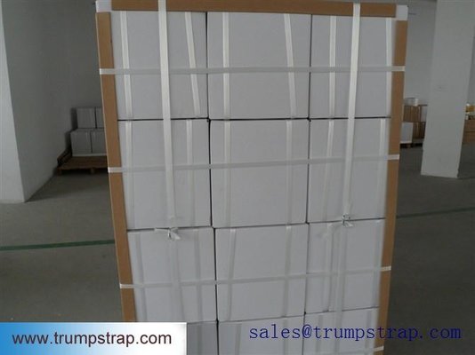 composite strap, cord strapping, cordstrap, cord lash, woven strap in transport/logistics packaging