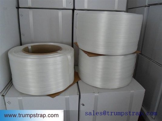 composite strap, cord strapping, cordstrap, cord lash, woven strap in transport/logistics packaging