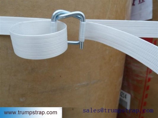 composite strap, cord strapping, cordstrap, cord lash, woven strap in transport/logistics packaging