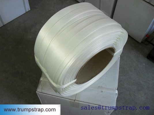 composite strap, cord strapping, cordstrap, cord lash, woven strap in transport/logistics packaging