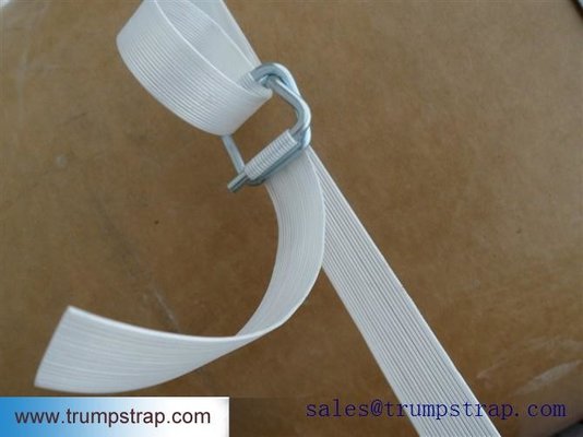 composite strap, cord strapping, cordstrap, cord lash, woven strap in transport/logistics packaging