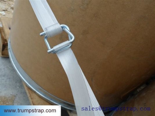 composite strap, cord strapping, cordstrap, cord lash, woven strap in transport/logistics packaging
