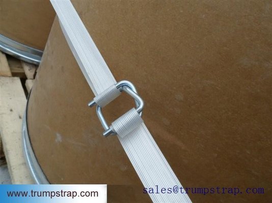 composite strap, cord strapping, cordstrap, cord lash, woven strap in transport/logistics packaging
