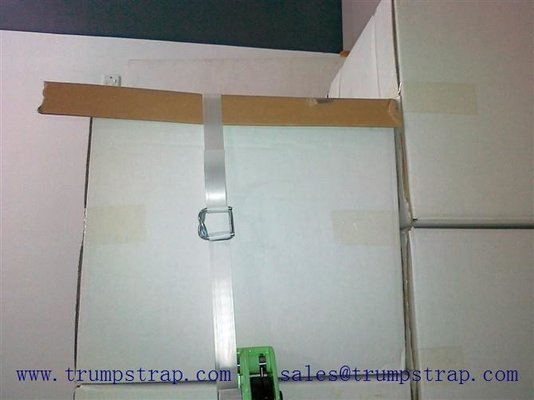 composite strap, cord strapping, cordstrap, cord lash, woven strap in transport/logistics packaging