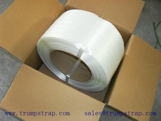 composite strap, cord strapping, cordstrap, cord lash, woven strap in transport/logistics packaging