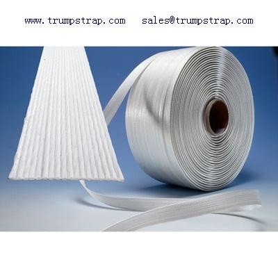 composite strap, polyester strap, cordstrap, cordlash, dunnage bag, air bag,woven strap in transport/logistics package