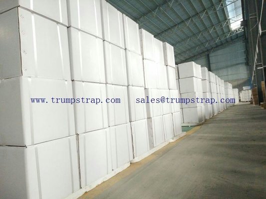 composite strap, polyester strap, cordstrap, cordlash, dunnage bag, air bag,woven strap in transport/logistics package