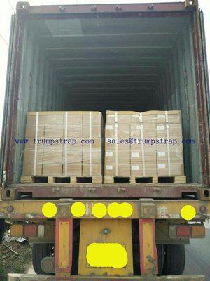 composite strap, polyester strap, cordstrap, cordlash, dunnage bag, air bag,woven strap in transport/logistics package