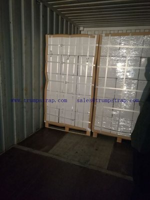 composite strap, polyester strap, cordstrap, cordlash, dunnage bag, air bag,woven strap in transport/logistics package
