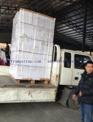 composite strap, polyester strap, cordstrap, cordlash, dunnage bag, air bag,woven strap in transport/logistics package