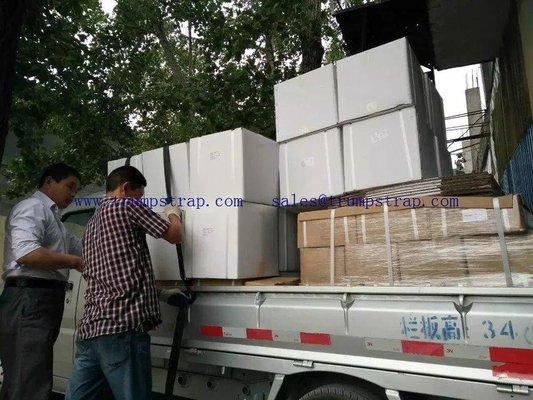 composite strap, polyester strap, cordstrap, cordlash, dunnage bag, air bag,woven strap in transport/logistics package