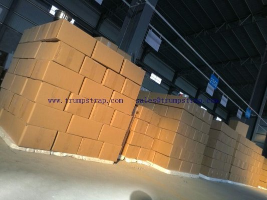 composite strap, polyester strap, cordstrap, lash webbing, dunnage bag, FIBC,woven strap in transport/logistics package