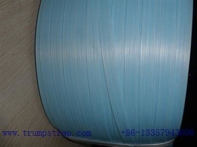 composite strap, polyester strap, cordstrap, lash webbing, dunnage bag, FIBC,woven strap in transport/logistics package