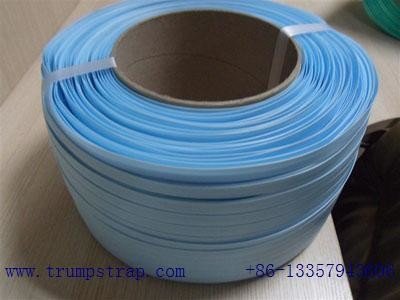 composite strap, polyester strap, cordstrap, lash webbing, dunnage bag, FIBC,woven strap in transport/logistics package