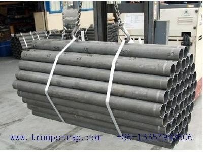 composite strap, polyester strap, cordstrap, lash webbing, dunnage bag, FIBC,woven strap in transport/logistics package