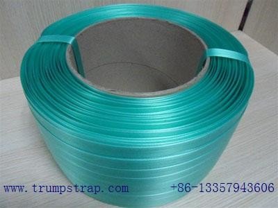 composite strap, cord lash, cordstrap, lash webbing, dunnage bag, FIBC,woven strap in transport/logistics package