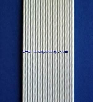 composite strap, cord lash, cordstrap, lash webbing, dunnage bag, FIBC,woven strap in transport/logistics package
