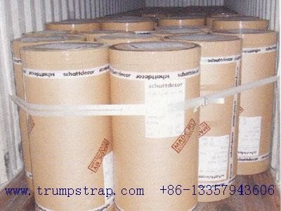 composite strap, cord lash, cordstrap, lash webbing, dunnage bag, FIBC,woven strap in transport/logistics package