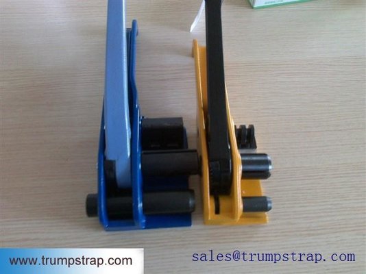 tensioner, wrapping/packaging machine, packing tool, strapping tool, manual sealer for cordstraps, PET straps, PP straps