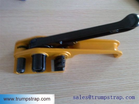 tensioner, wrapping/packaging machine, packing tool, strapping tool, manual sealer for cordstraps, PET straps, PP straps