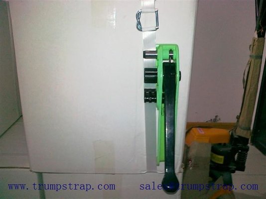 tensioner, wrapping/packaging machine, packing tool, strapping tool, manual sealer for cordstraps, PET straps, PP straps