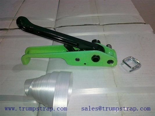 tensioner, wrapping/packaging machine, packing tool, strapping tool, manual sealer for cordstraps, PET straps, PP straps