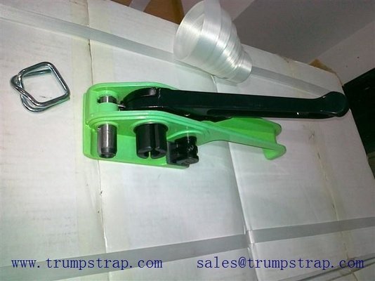 tensioner, wrapping/packaging machine, packing tool, strapping tool, manual sealer for cordstraps, PET straps, PP straps