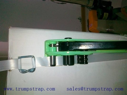 tensioner, wrapping/packaging machine, packing tool, strapping tool, manual sealer for cordstraps, PET straps, PP straps
