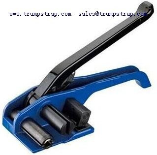 tensioner, wrapping/packaging machine, packing tool, strapping tool, manual sealer for cordstraps, PET straps, PP straps