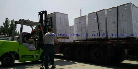 composite strap, cordstrap, cordlash, buckle, container bag in transport/logistics packaging, fixing, warehousing etc
